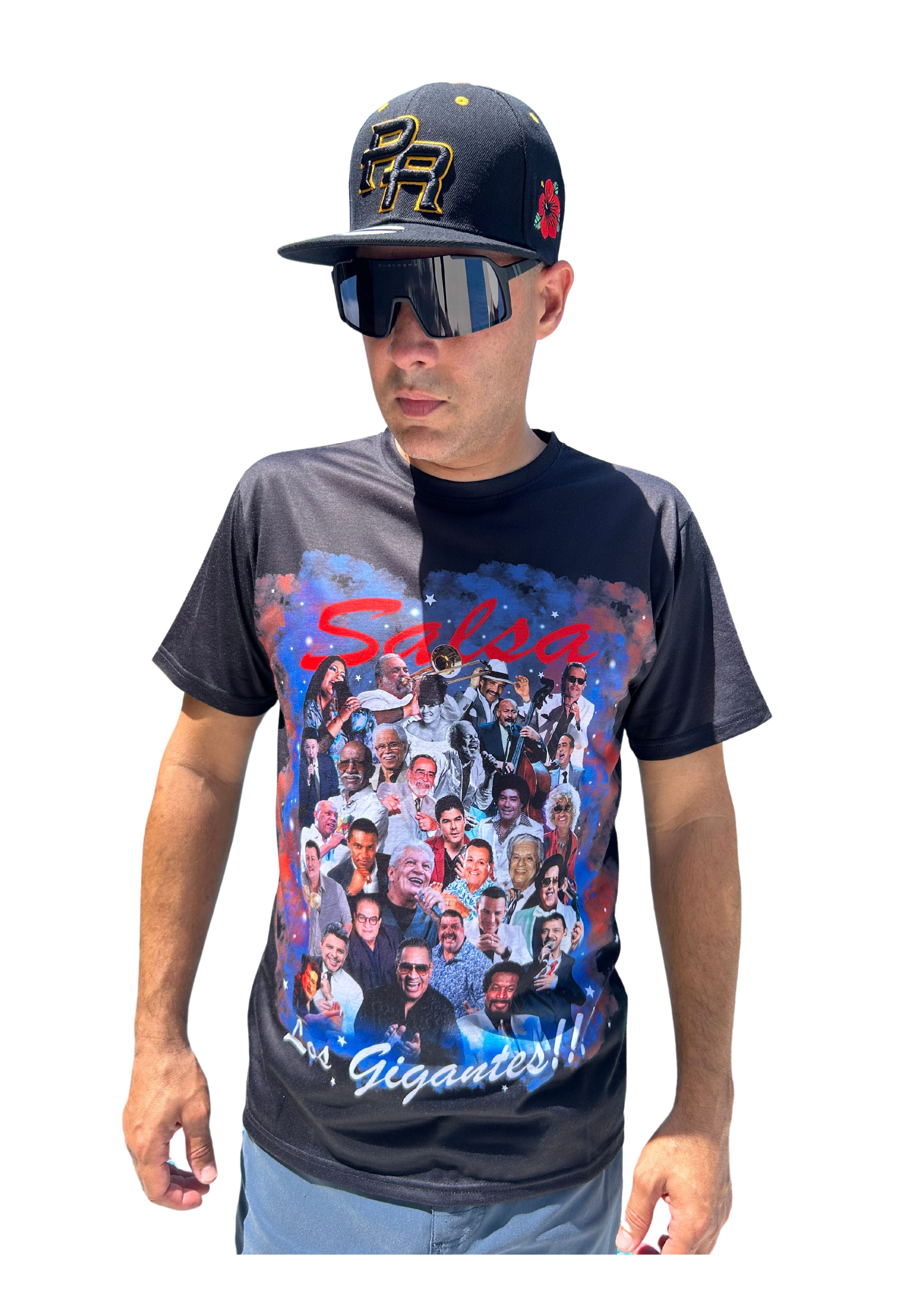 Los Gigantes "Salsero Certificado" T-Shirt – Tribute to Iconic Salsa L ...